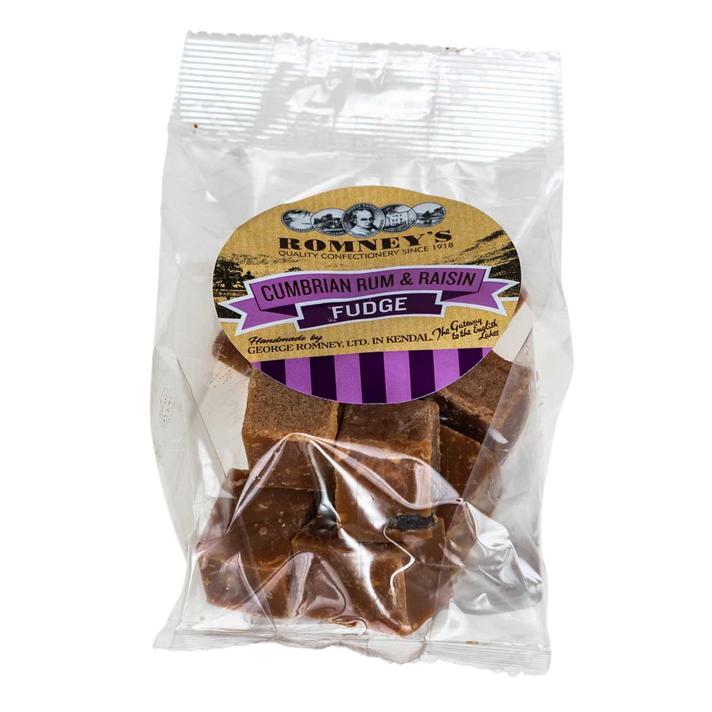 Handmade Cumbrian Rum & Raisin Fudge Bag – Kendal Mint Cake