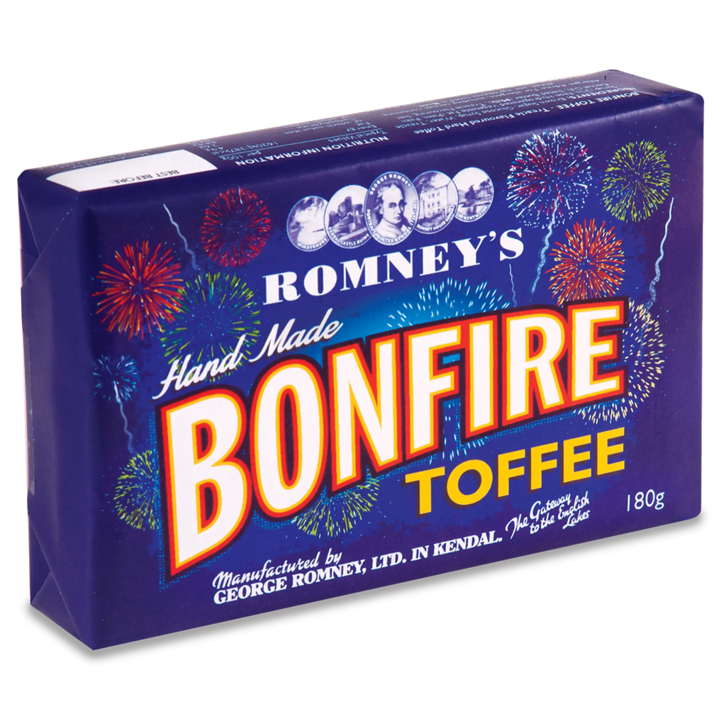 180g Hand Made Bonfire Toffee – Kendal Mint Cake