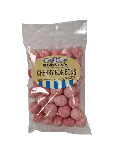 CHERRY BON BONS – Kendal Mint Cake